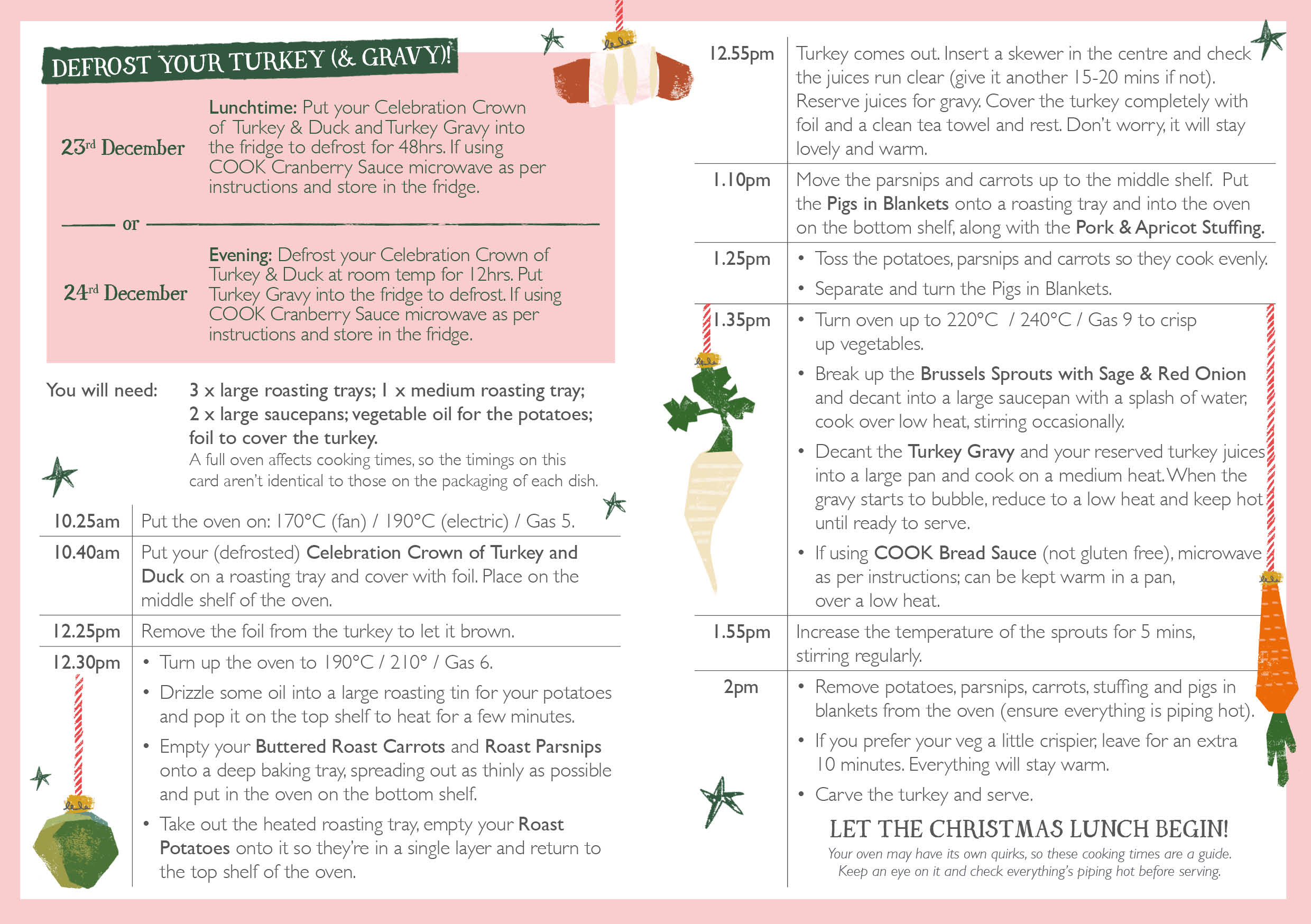 How to COOK Our Stress-Free Christmas Lunch | News | COOK