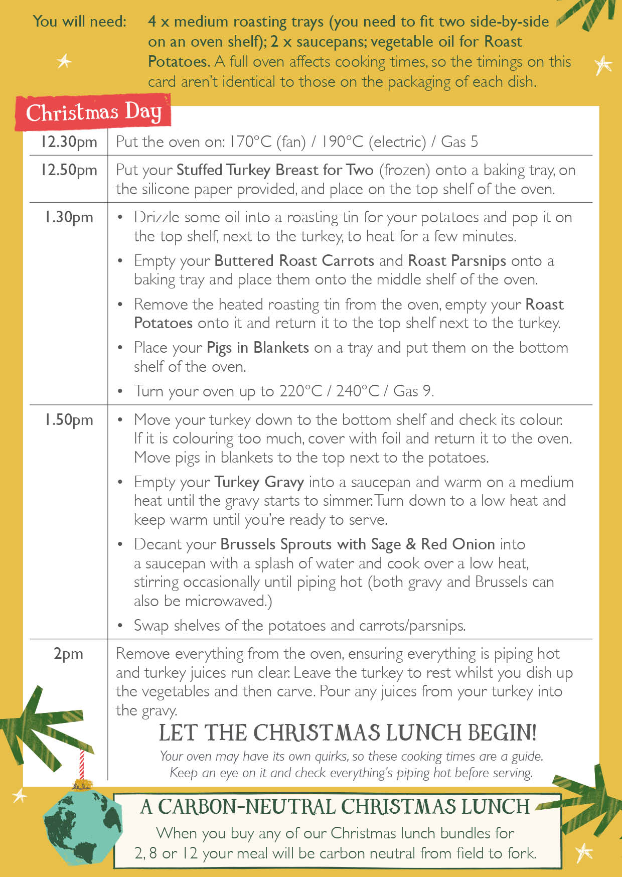 How to COOK Our Stress-Free Christmas Lunch | News | COOK