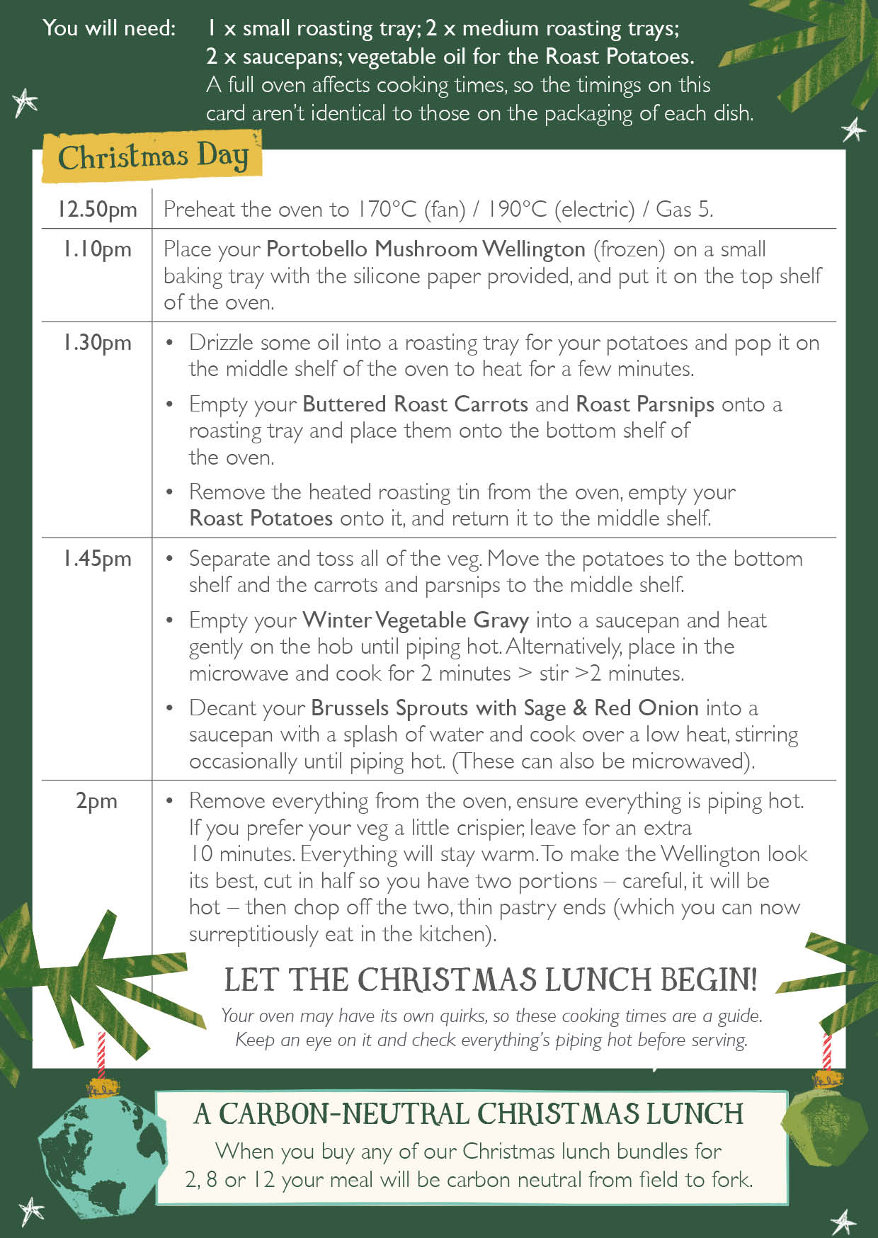 How to COOK Our Stress-Free Christmas Lunch | News | COOK